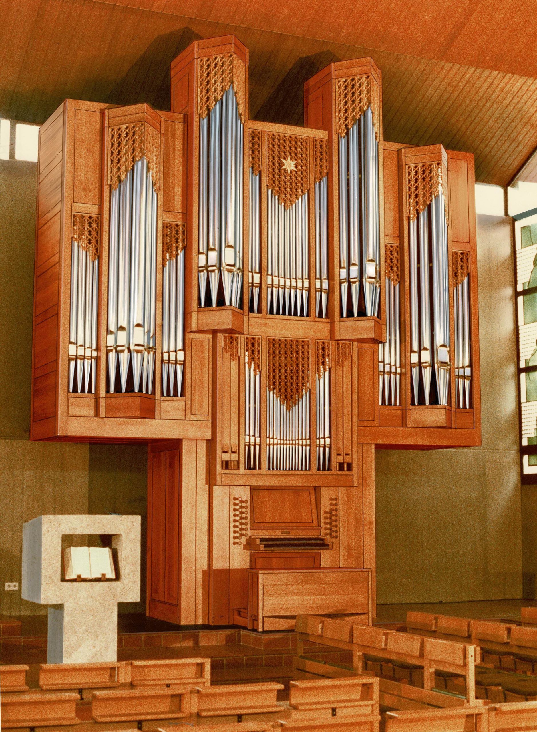 Kirchenorgel - Oberlinger